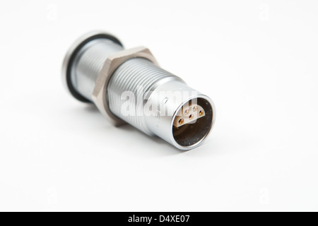 Vacuum Ceramic seal electrical feedthroughs lemo Stock Photo - Alamy