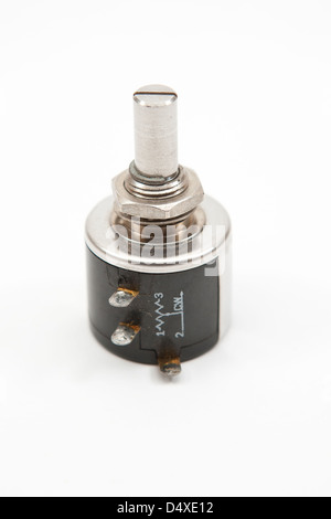 potentiometer variable resistor or rheostat Stock Photo - Alamy