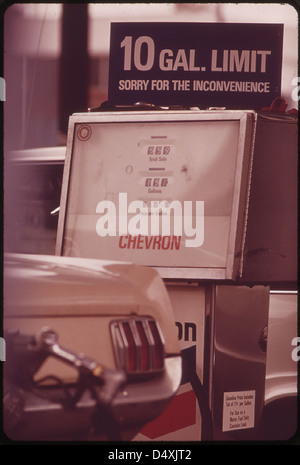 Gas Shortage, 1973 Stock Photo - Alamy