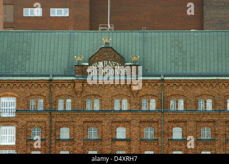 Old historical building Qvarnen Tre Kronor, former mill industry at ...