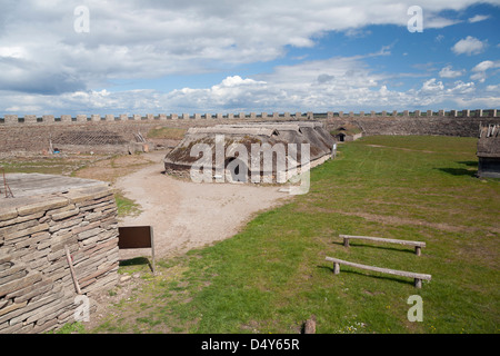 Reconstruction of Eketorp II, a 5th to 7th century walled village ...