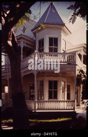 Cedar Key Florida old wood leaning stilt house famous landmark Stock ...