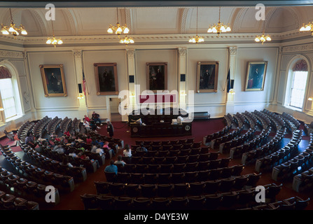 The Senate Chamber of the New Hampshire State House Stock Photo ...
