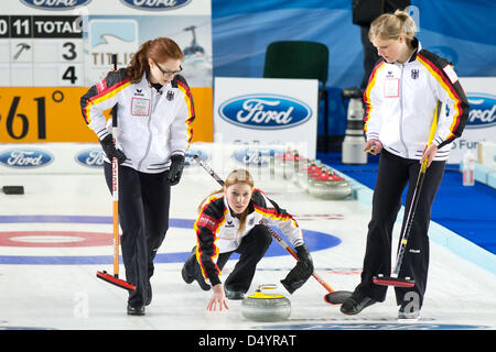 Stella Heiss (GER), MARCH 20, 2013 - Curling : World Women's Curling ...