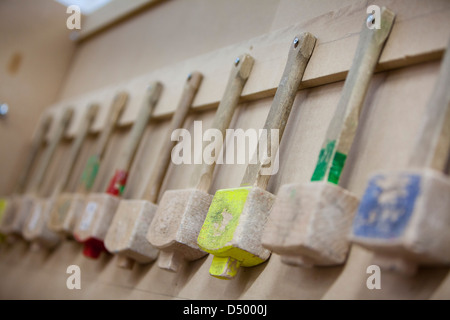 Construction and joinery course at Cardonald College, Glasgow Stock ...