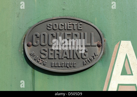 Steam Locomotive (1924) built by John Cockerill (Seraing, Belgium ...