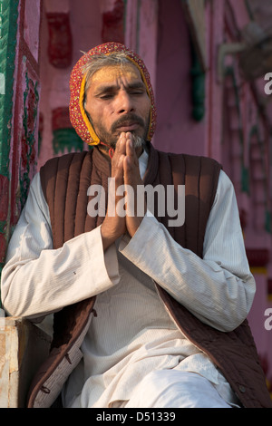 Indian Baba, Mathura, India Stock Photo - Alamy