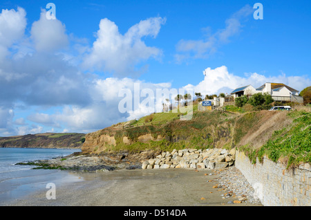 Carne beach near Veryan in Cornwall, UK Stock Photo - Alamy
