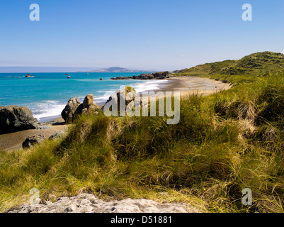 Looking WNW from near Howell's Point/Taramea across Colac Bay/Oraka ...