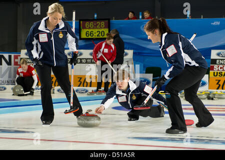 Scotland team group (SCO), MARCH 21, 2013 - Curling : World Women's ...