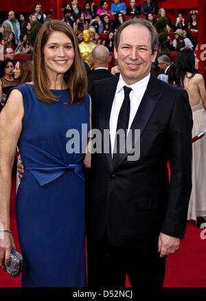 German composer Hans Zimmer and his wife Susanne Zimmer arrive on the ...