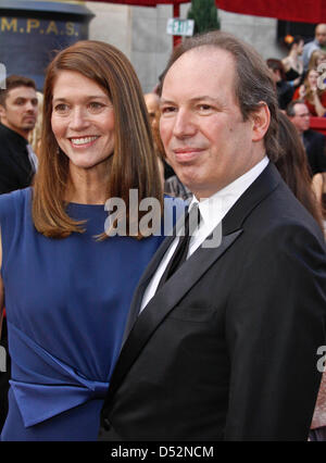 German composer Hans Zimmer and his wife Susanne Zimmer arrive on the ...