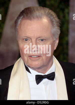 Jon Voight arrives at the Vanity Fair Oscar Party on Sunday, Feb. 9 ...
