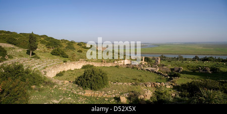 Larache, Morocco, Roman Theatre, Archaeological Site of Lixus Stock ...