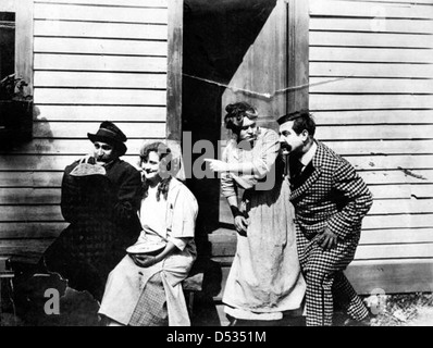 Motion picture scene (1916 Stock Photo - Alamy