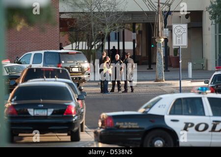 Tucson, Arizona, USA. 22nd March 2013. University of Arizona Police and ...