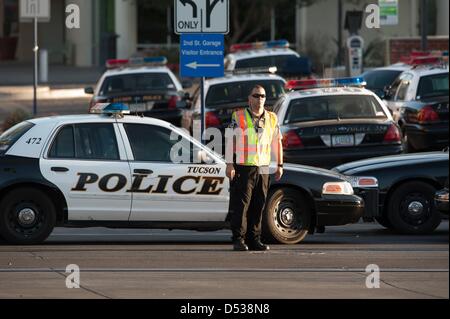 Tucson, Arizona, USA. 22nd March 2013. University of Arizona Police and ...