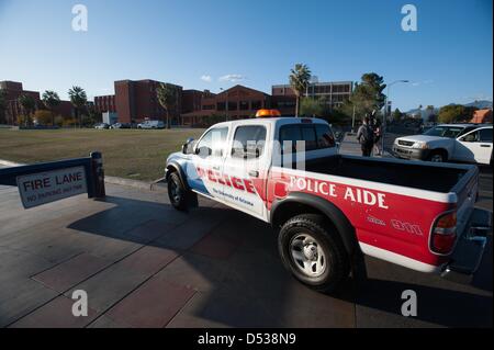 Tucson, Arizona, USA. 22nd March 2013. University of Arizona Police and ...