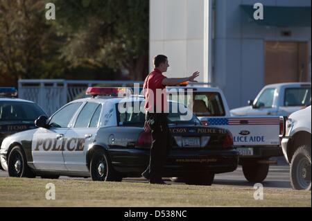 Tucson, Arizona, USA. 22nd March 2013. University of Arizona Police and ...