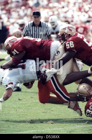Florida State University Seminoles quarterback Chris Rix (16) during an ...