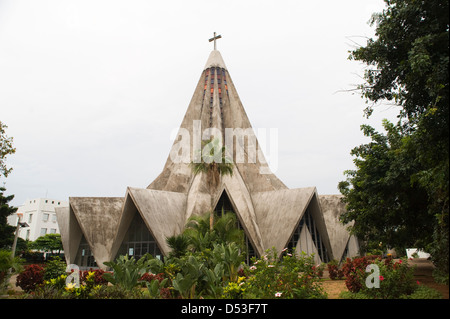 St. Anthony's Church, Polana, Maputo, Mozambique. A modernist church in ...