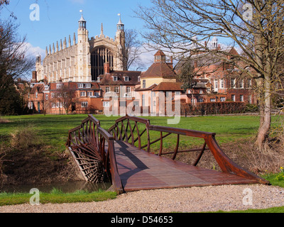Eton college chapel rear view and surrounding buildings and grounds ...