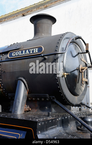 Steam Locomotive 'Goliath' GWR 5205 Class - Number 5239 parked at ...