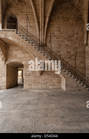 Inside the Torres de Serranos tower in Valencia Spain Stock Photo - Alamy