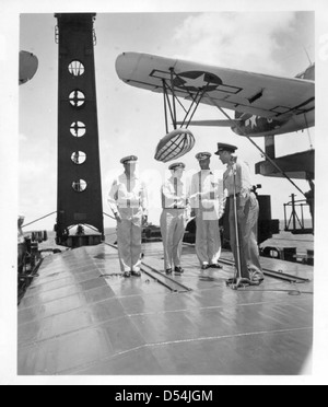 USS Fall River CA-131 Aug 1945 Stock Photo - Alamy