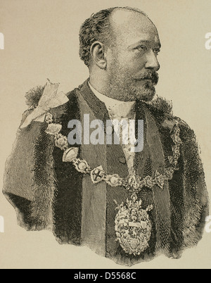 Augustus Harris (1852-1896). English actor, businessman and dramatist ...