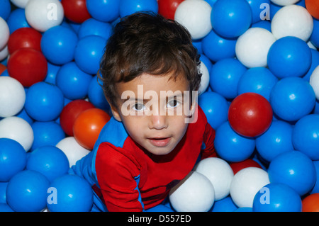 Ball pit, one of the fun activity at the Spongebob promotion activity ...