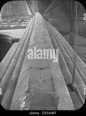 The Church of St. Quentin in St. Quentin, France, photographed in 1903 ...