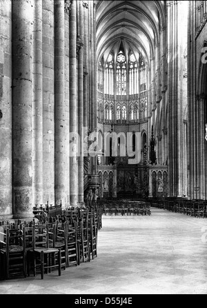 The Cathedral of Amiens in France, captured in 1903, is a masterpiece ...