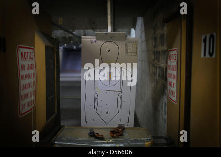Jan 25, 2013 - Cleveland, Ohio, U.S. - Terri Herbert takes target ...
