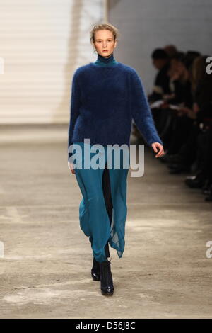 Models present creations as Cerutti women's fashion fall winter 2010 ...