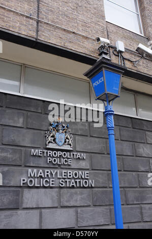 Marylebone Police Station, 1-9 Seymour Street, London, W1H 7BA UK Stock ...