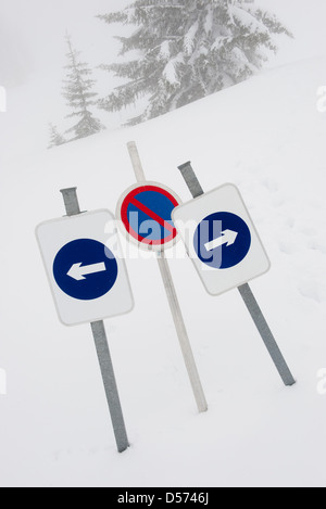 Dead end street warning sign, Florida Stock Photo - Alamy