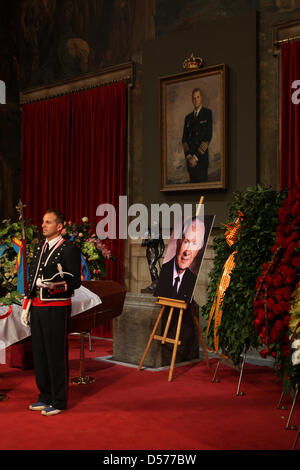 Funeral de Juan Antonio Samaranch en la catedral de Barcelona Stock ...