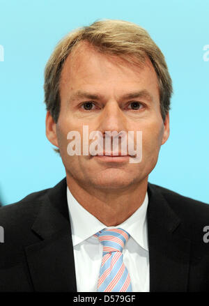 Thomas Blunck, member of the board of Munich RE, pictured at the ...