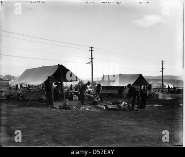 This photograph shows a field kitchen used by the Ottoman army during ...