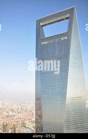 View from SWFC (Shanghai World Financial Center) Observation Deck ...