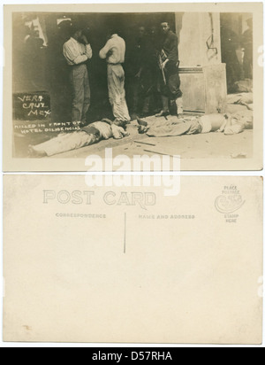 A scene from the Mexican Revolution showing U.S. Army soldiers of the ...