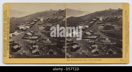 Almaden old mercury mine. Almaden mine is heritage of humankind, it was ...