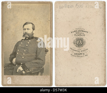 This historical image depicts General William T. Sherman and his ...