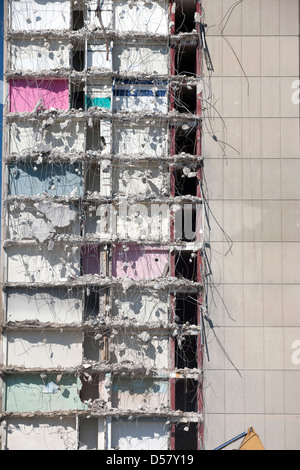 Building Demolition, Chicago USA Stock Photo - Alamy