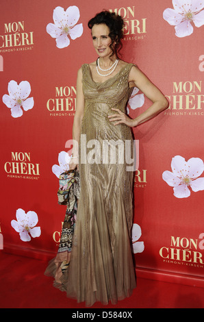 Andie MacDowell at Mon Chéri Barbara Tag at Mueller´sches Volksbad ...