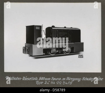 A narrow-gauge railway (feldbahn) in Czernemoszno during World War I ...