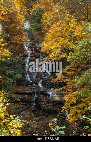 Trahlyta Falls at Vogel State Park in the North Georgia Mountains near ...