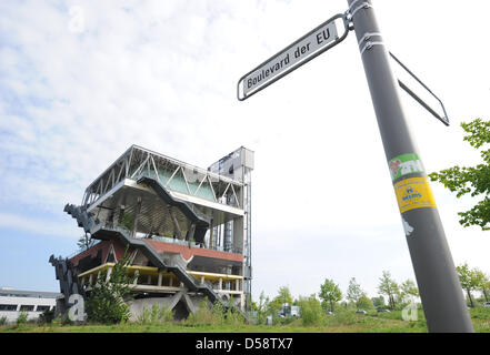 Expo 2000, Hanover. Dutch Pavilion. Architect: MVRDV Stock Photo - Alamy