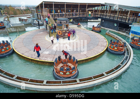 Legoland Windsor Resort UK - Viking's River Splash water ride in 'The ...
